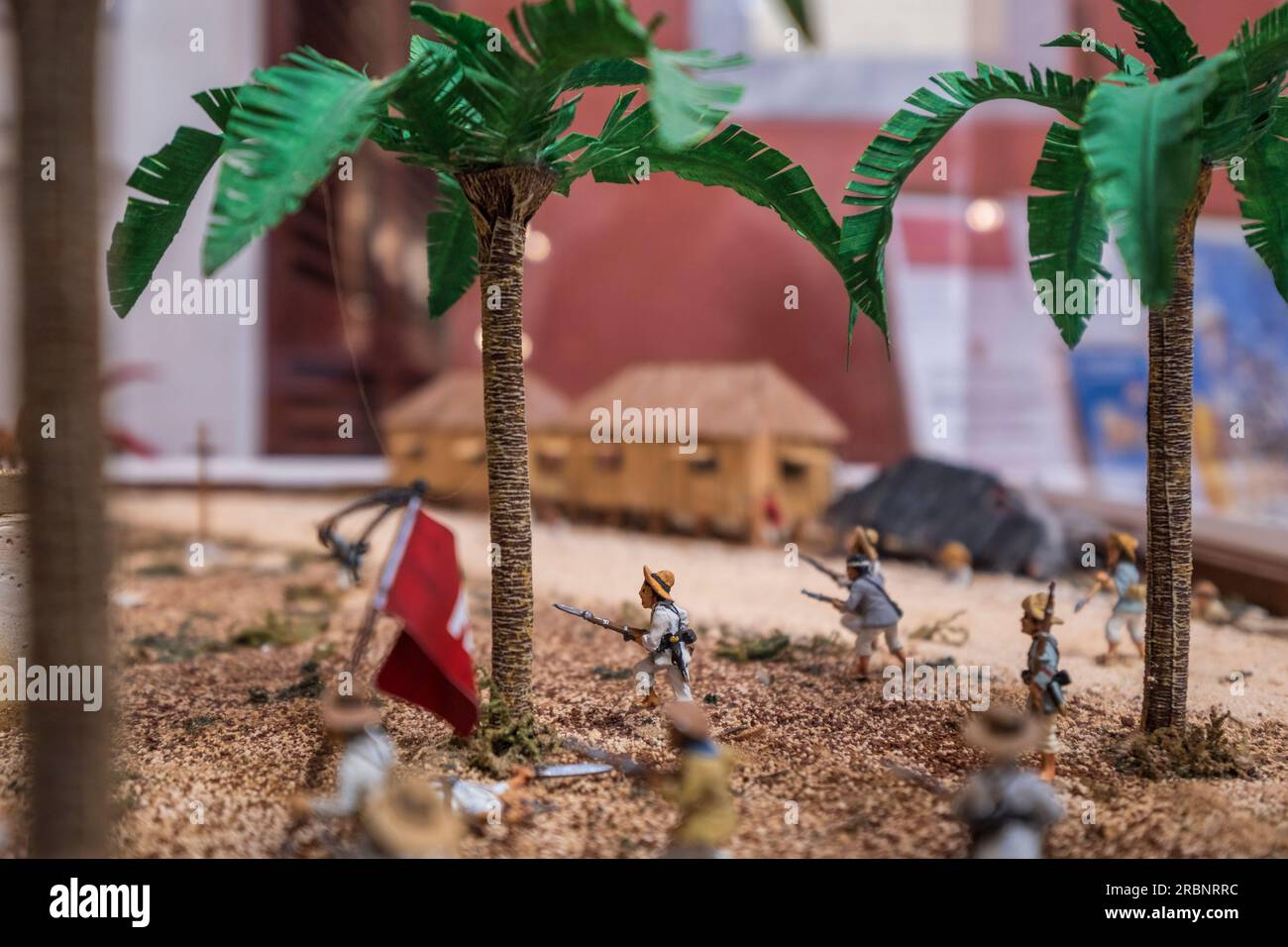 siege of Baler, Philippines, July 1, 1898-June 2, 1899, 1:56 scale ...