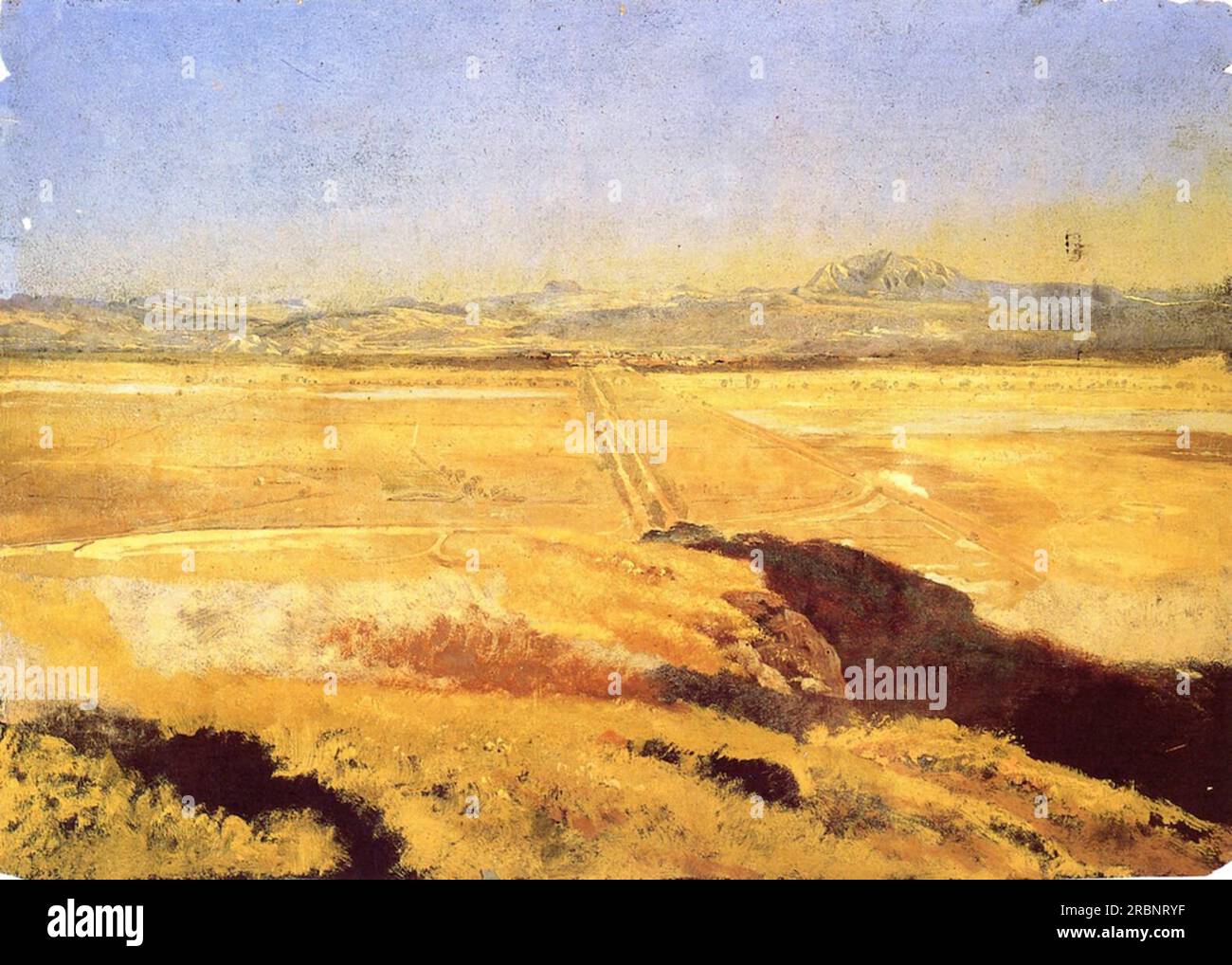 Valle de México con la calzada de los Misterios by Jose Maria Velasco ...