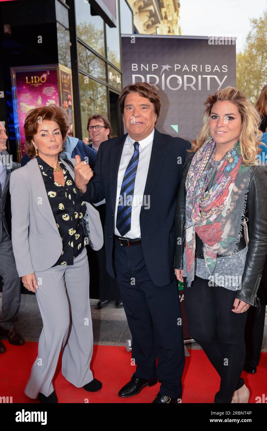 Bernard Tapie avec sa femme Dominique et sa fille Sophie - Avant ...