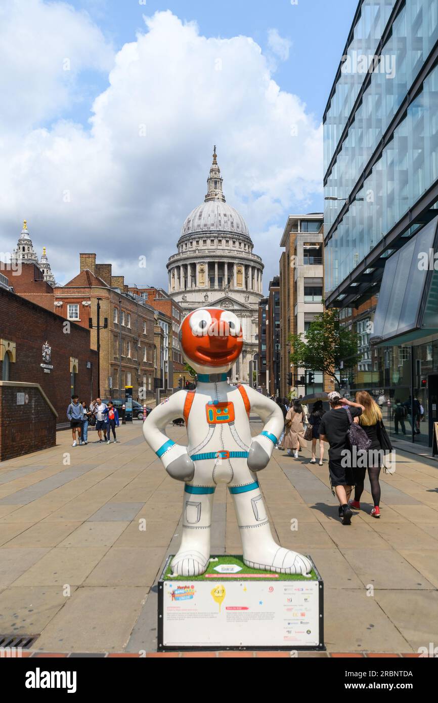 London, UK, 9th July 2023, Morph's adventures around London, there are ...