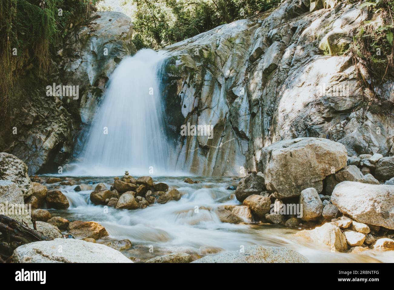 Mandor Waterfalls in Peru Stock Photo - Alamy