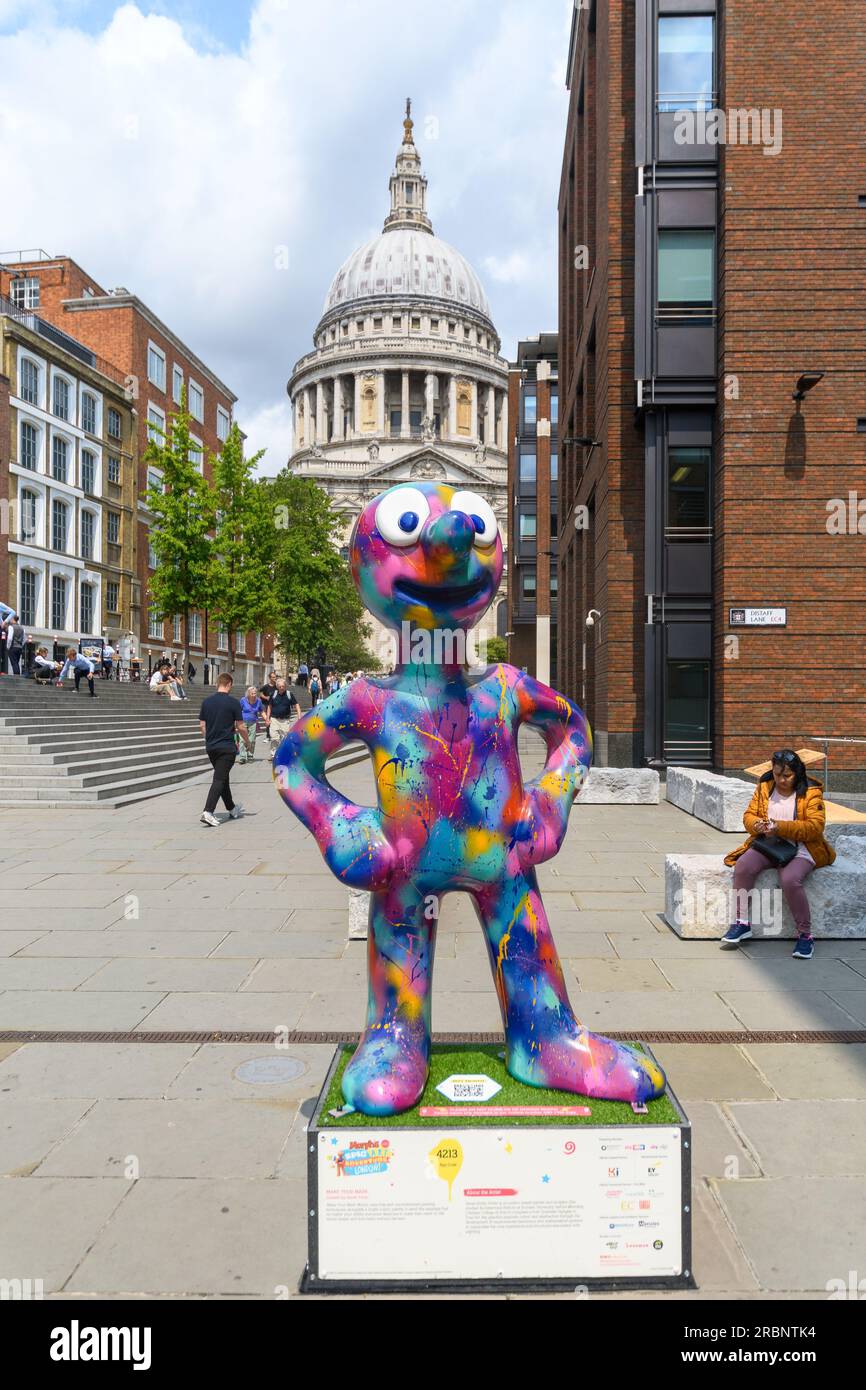 London, UK, 9th July 2023, Morph's adventures around London, there are ...