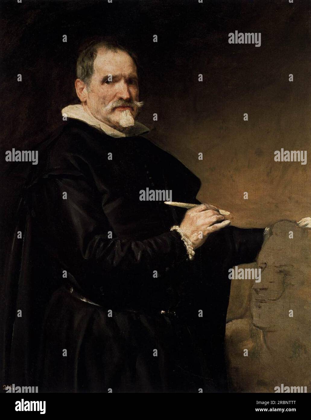 Portrait of the Sculptor, Juan Martinez Montanes 1635 by Diego ...
