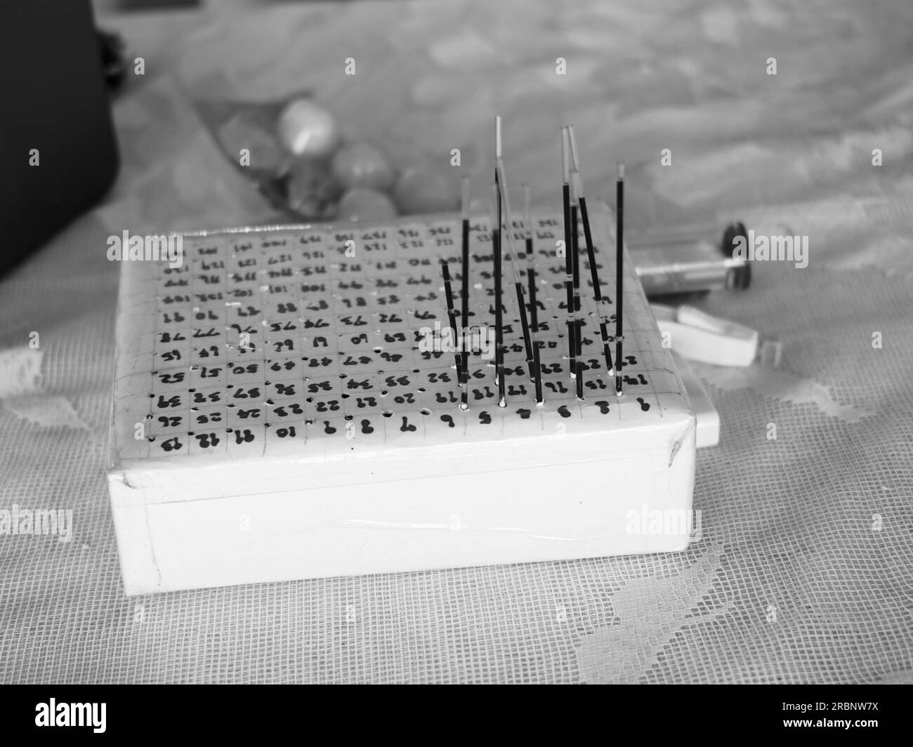 HCT , Hematocrit centrifuge plate with capillary tube , Hematocrit ...