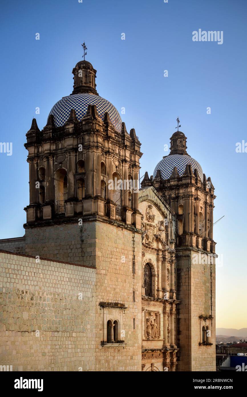 the two towers of the Church of Santo Domingo de Guzmán (Templo de ...