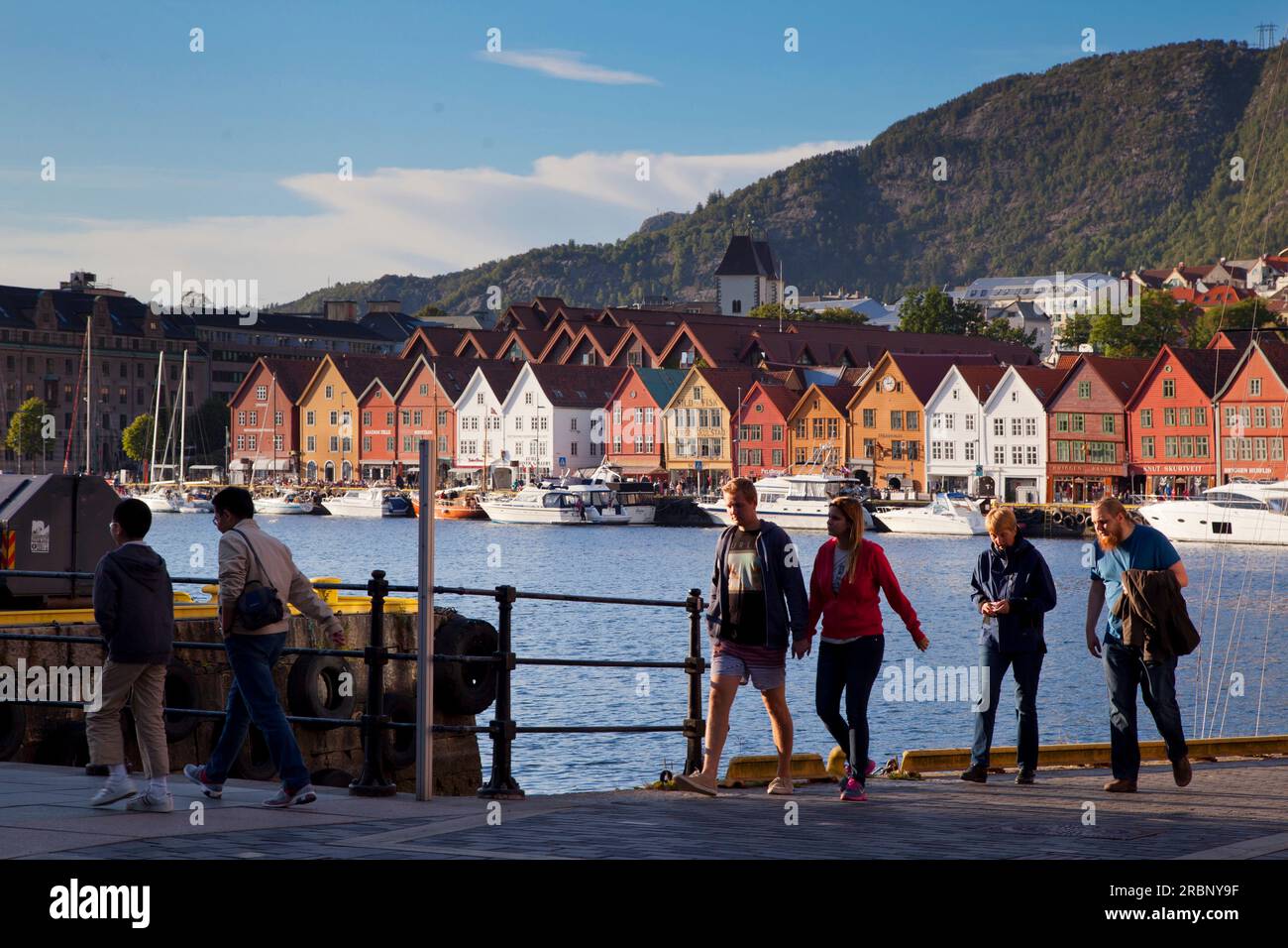 Bryggen, Bergen, Norway Stock Photo - Alamy