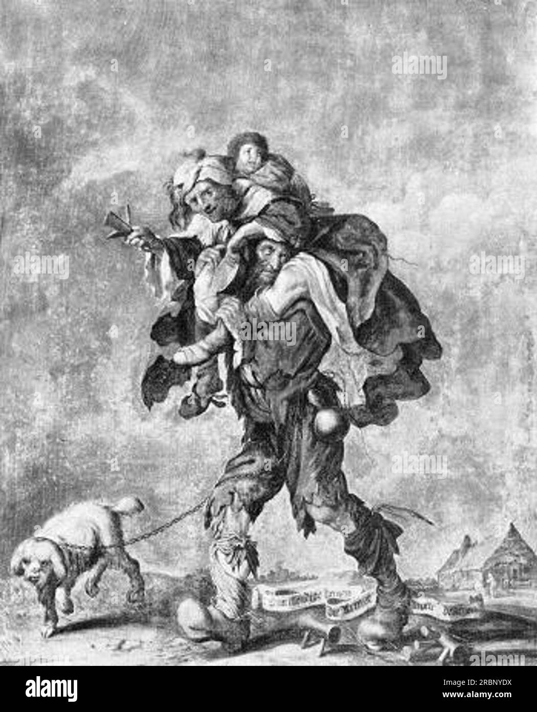 Oil allegory Black and White Stock Photos & Images - Alamy