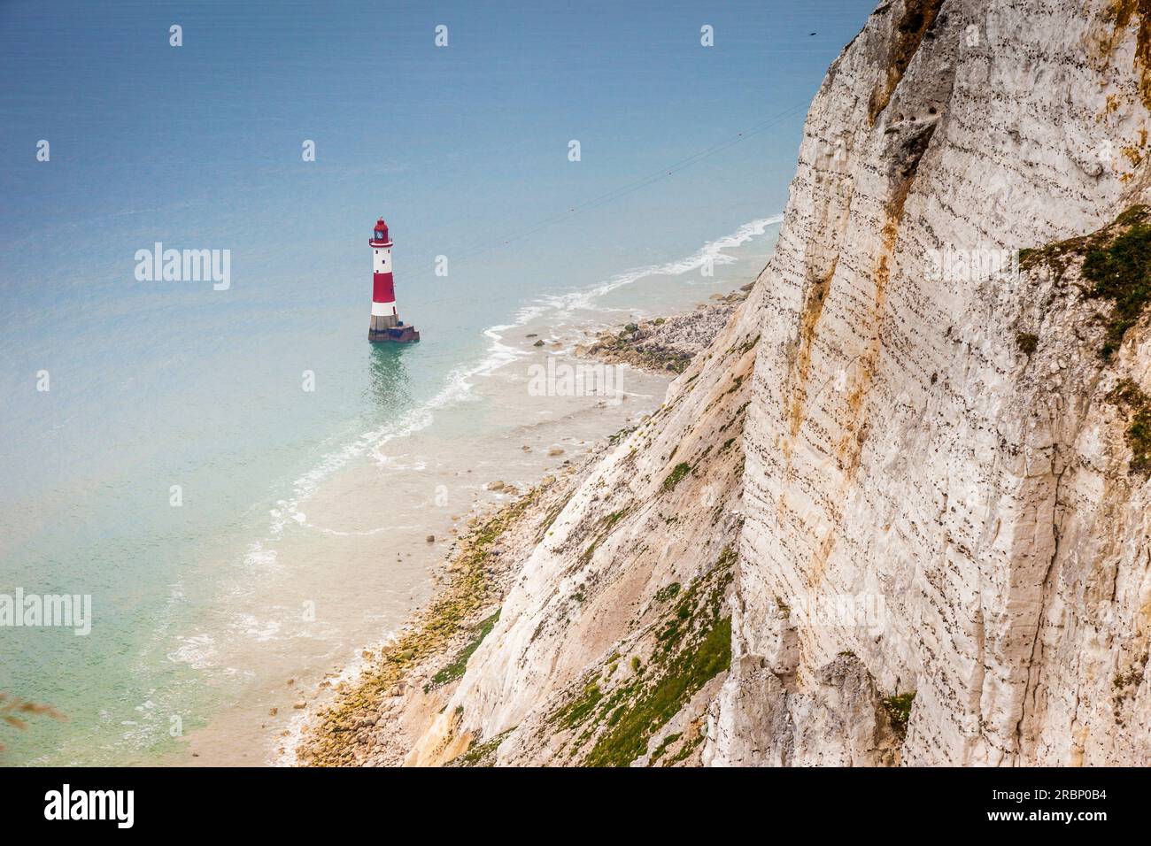 Beachy Head Lighthouse, East Sussex, England Stock Photo - Alamy