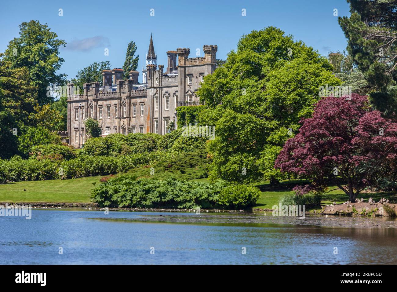 Mansion House in Sheffield Park Garden,, East Sussex, England Stock ...