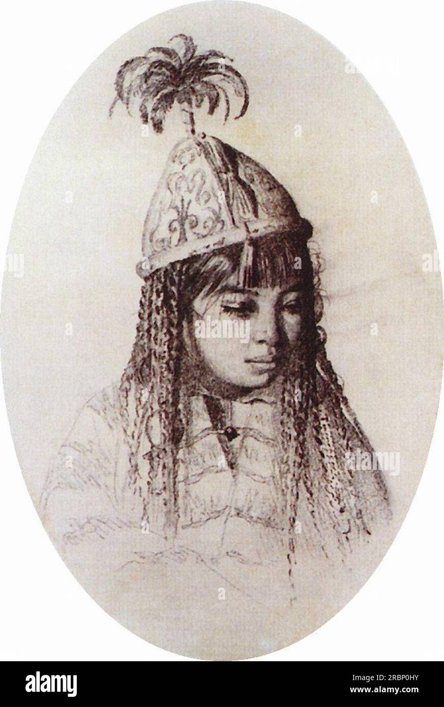 Kyrgyz girl by Vasily Vereshchagin Stock Photo - Alamy Kyrgyz girl by Vasily Vereshchagin Stock Photo - Alamy