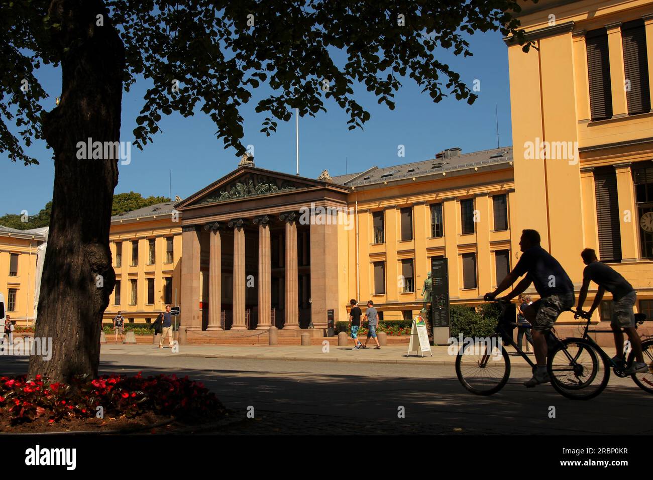 The University, Oslo, Norway Stock Photo - Alamy