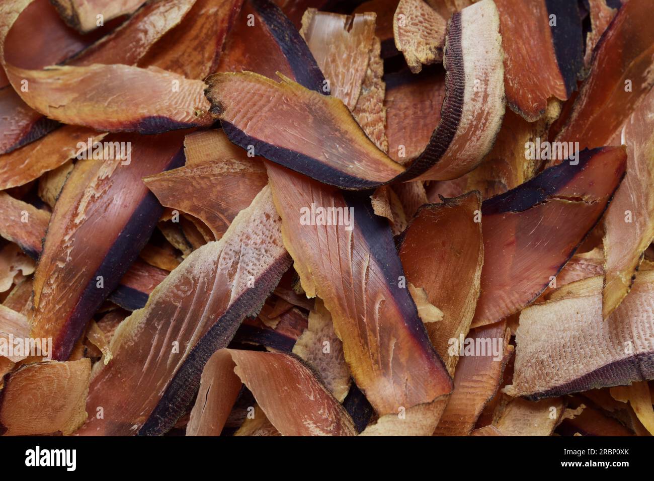 thick shavings of Katsuobushi (dried bonito), one of the ingredients of ...