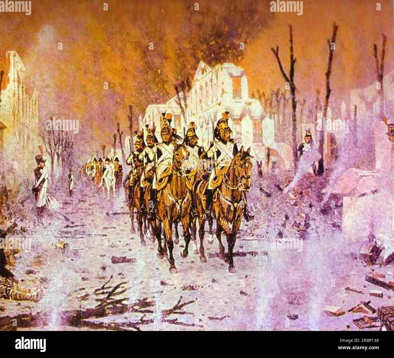 The Return from the Petroff Palace 1895 by Vasily Vereshchagin Stock ...