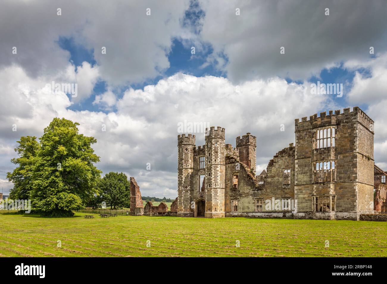 Cowdray Castle in Midhurst, West Sussex, England Stock Photo - Alamy