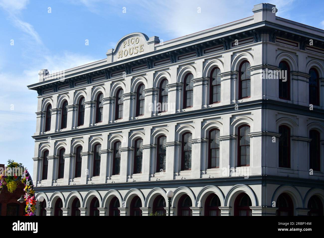 Pico House, Los Angeles Plaza or Plaza de Los Ángeles, California, USA ...