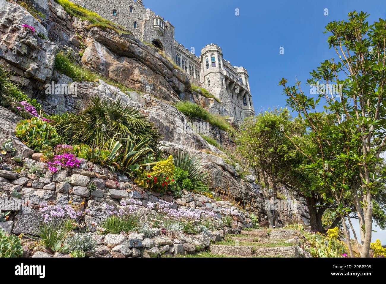 St Michael's Mount Castle, Marazion, Cornwall, England Stock Photo - Alamy