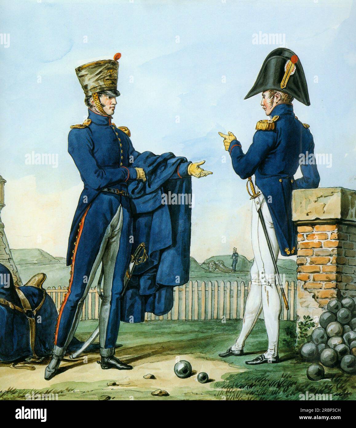Part of a Series Chronicling the Uniforms of Napoleon's Grande Armée ...
