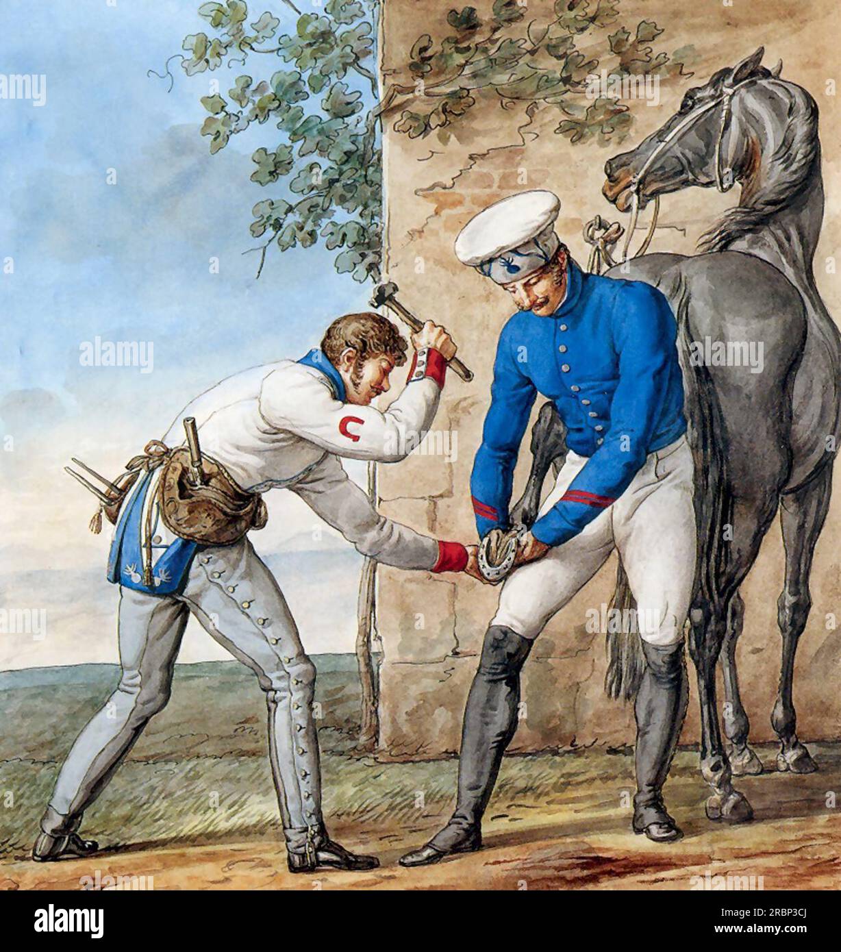 1st Regiment of Carabiniers - Fourrier Corporal. Part of a Series ...