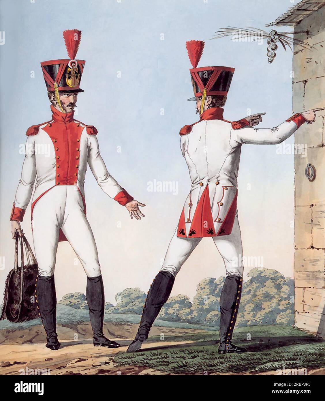 Part of a Series Chronicling the Uniforms of Napoleon's Grande Armée ...