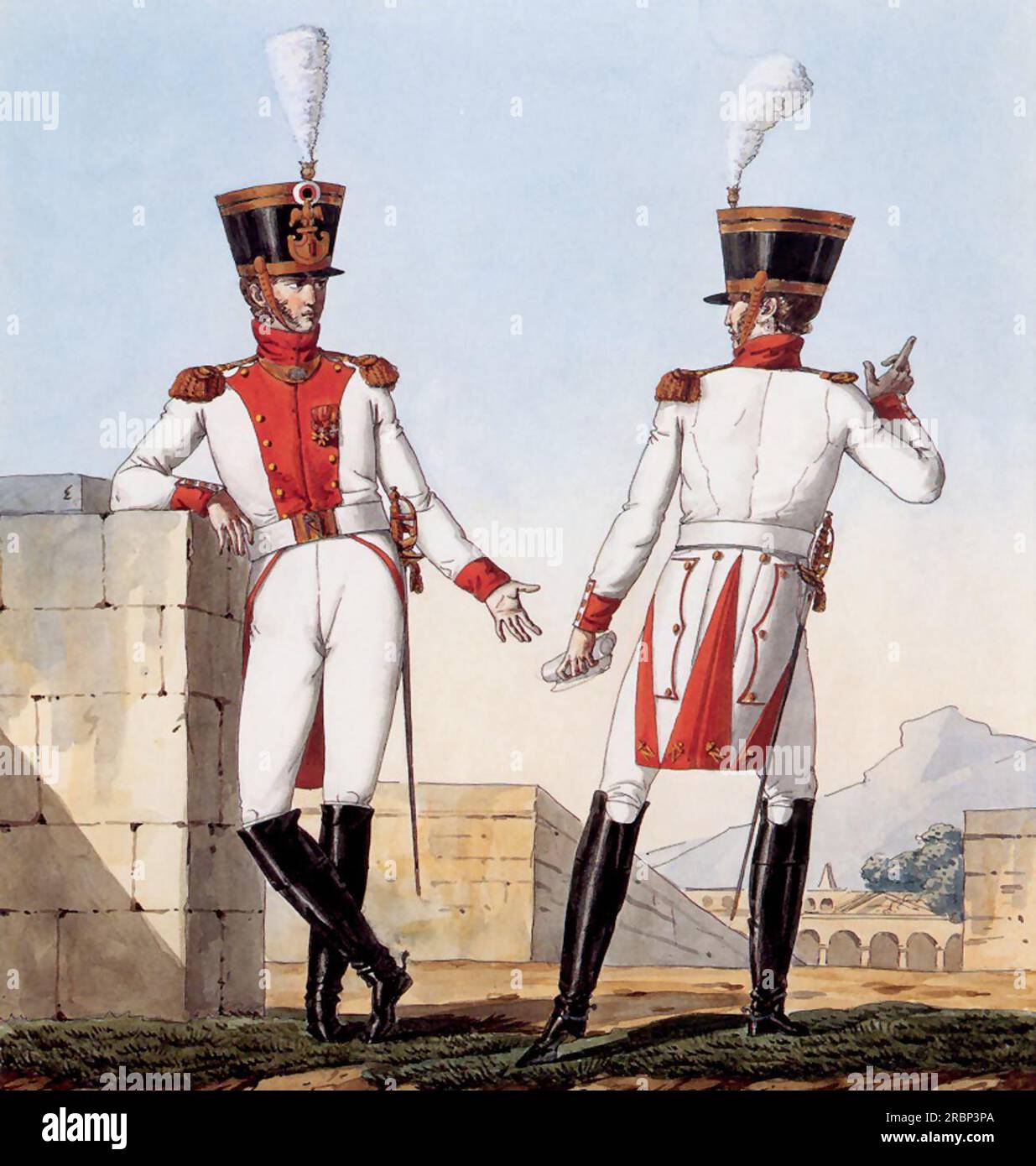 Part of a Series Chronicling the Uniforms of Napoleon's Grande Armée ...