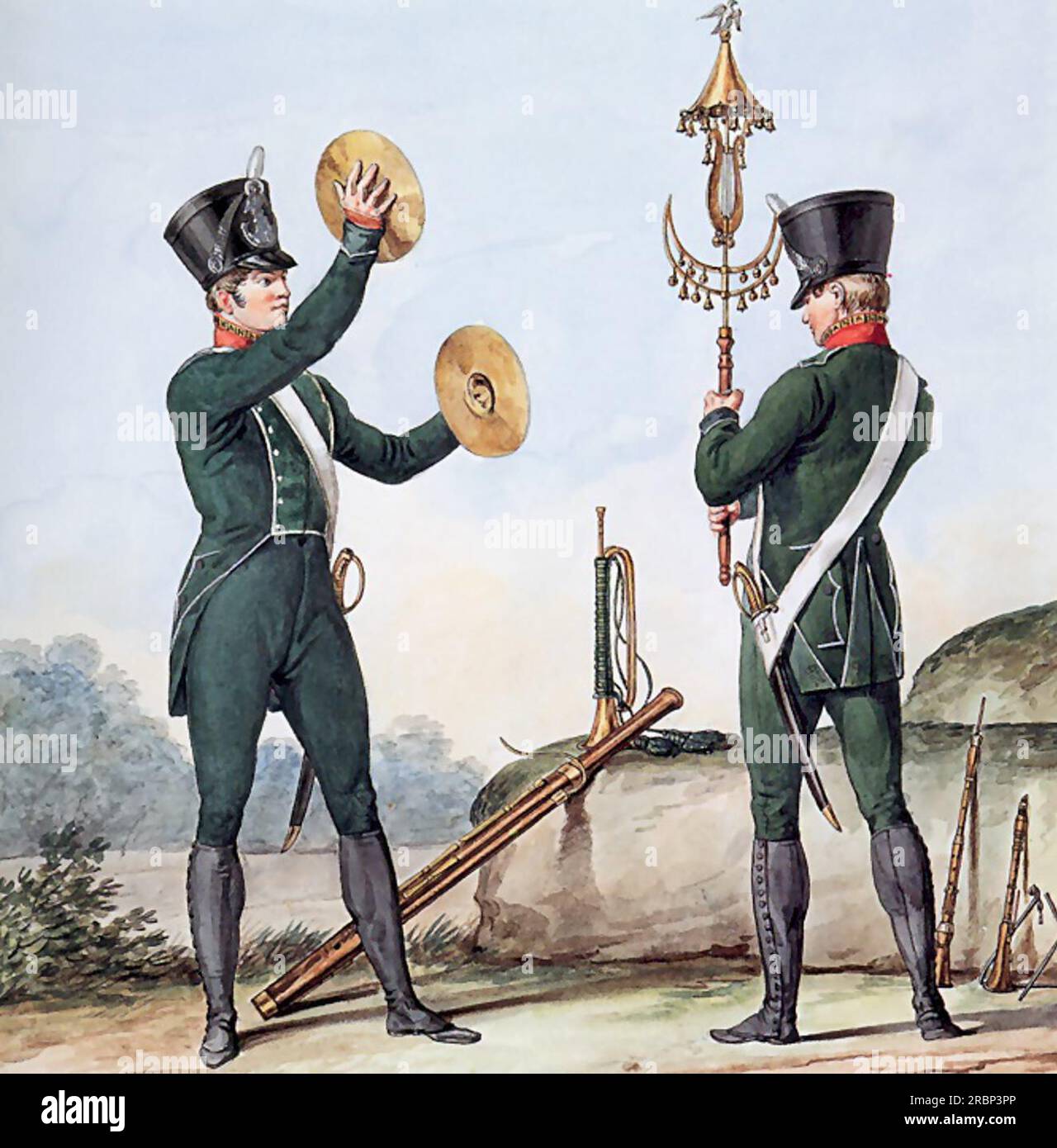 Part of a Series Chronicling the Uniforms of Napoleon's Grande Armée ...