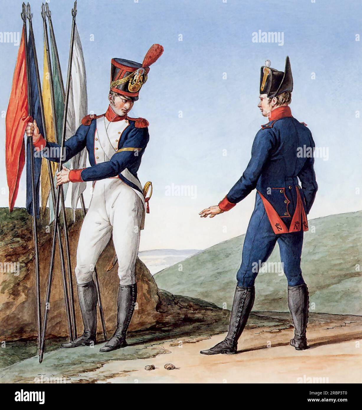 Part of a Series Chronicling the Uniforms of Napoleon's Grande Armée ...