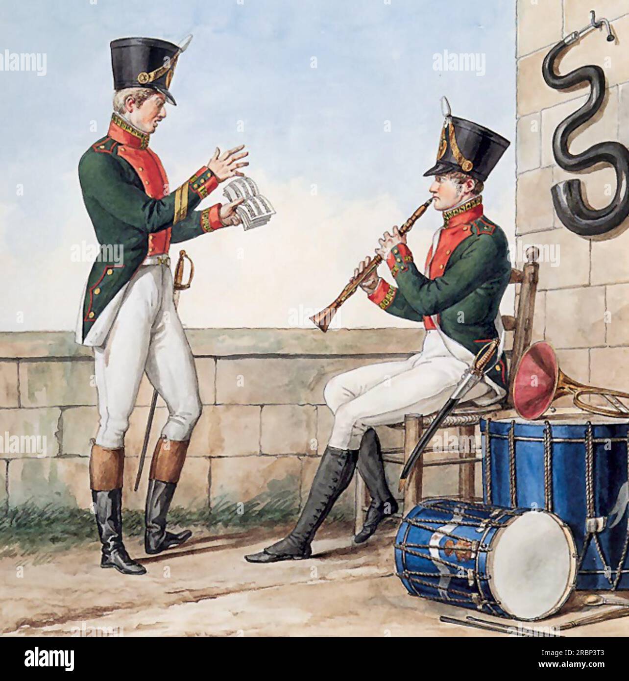 Part of a Series Chronicling the Uniforms of Napoleon's Grande Armée ...