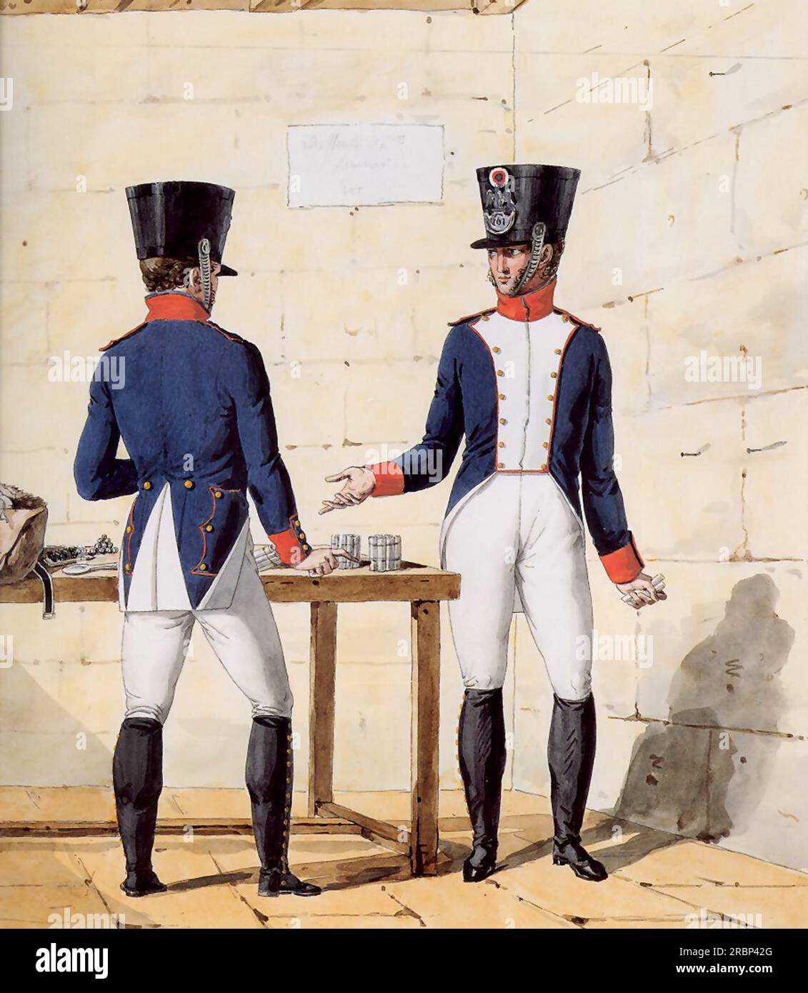 Part of a Series Chronicling the Uniforms of Napoleon's Grande Armée ...