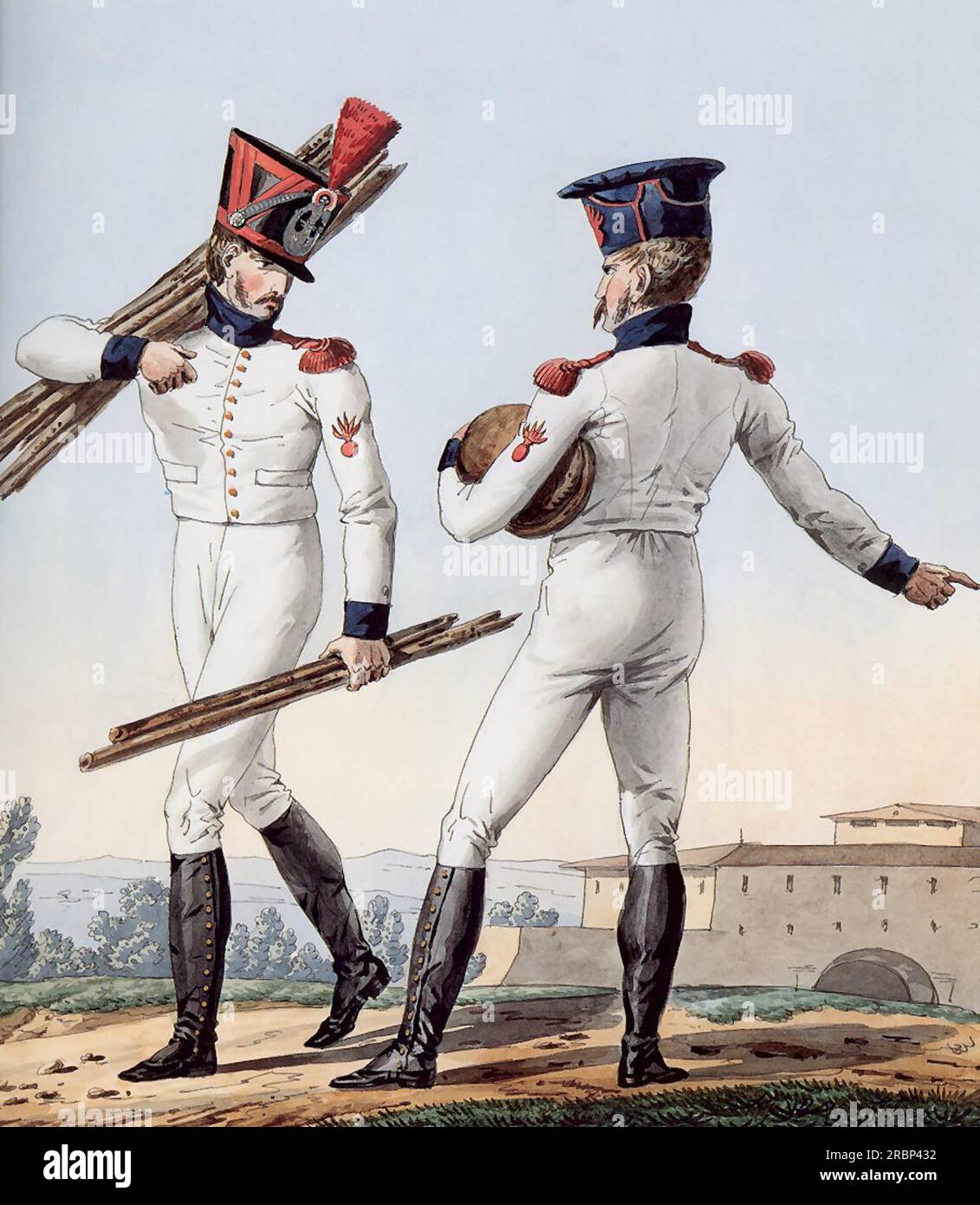 Part of a Series Chronicling the Uniforms of Napoleon's Grande Armée ...