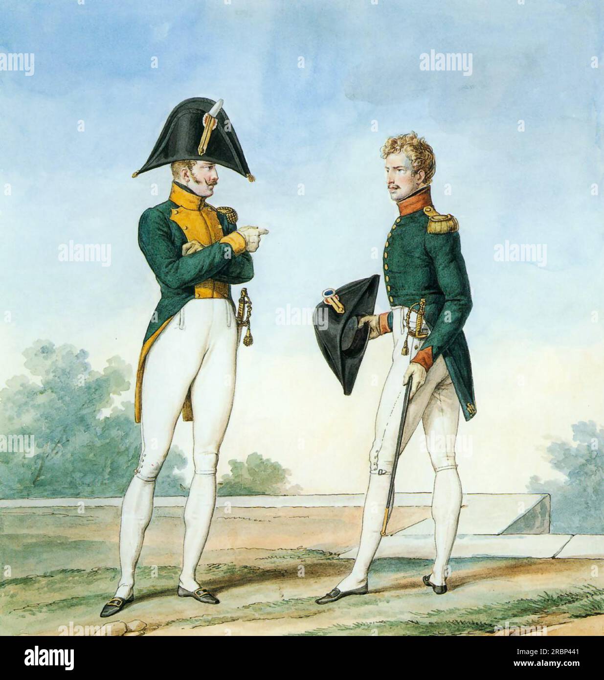 Part of a Series Chronicling the Uniforms of Napoleon's Grande Armée ...