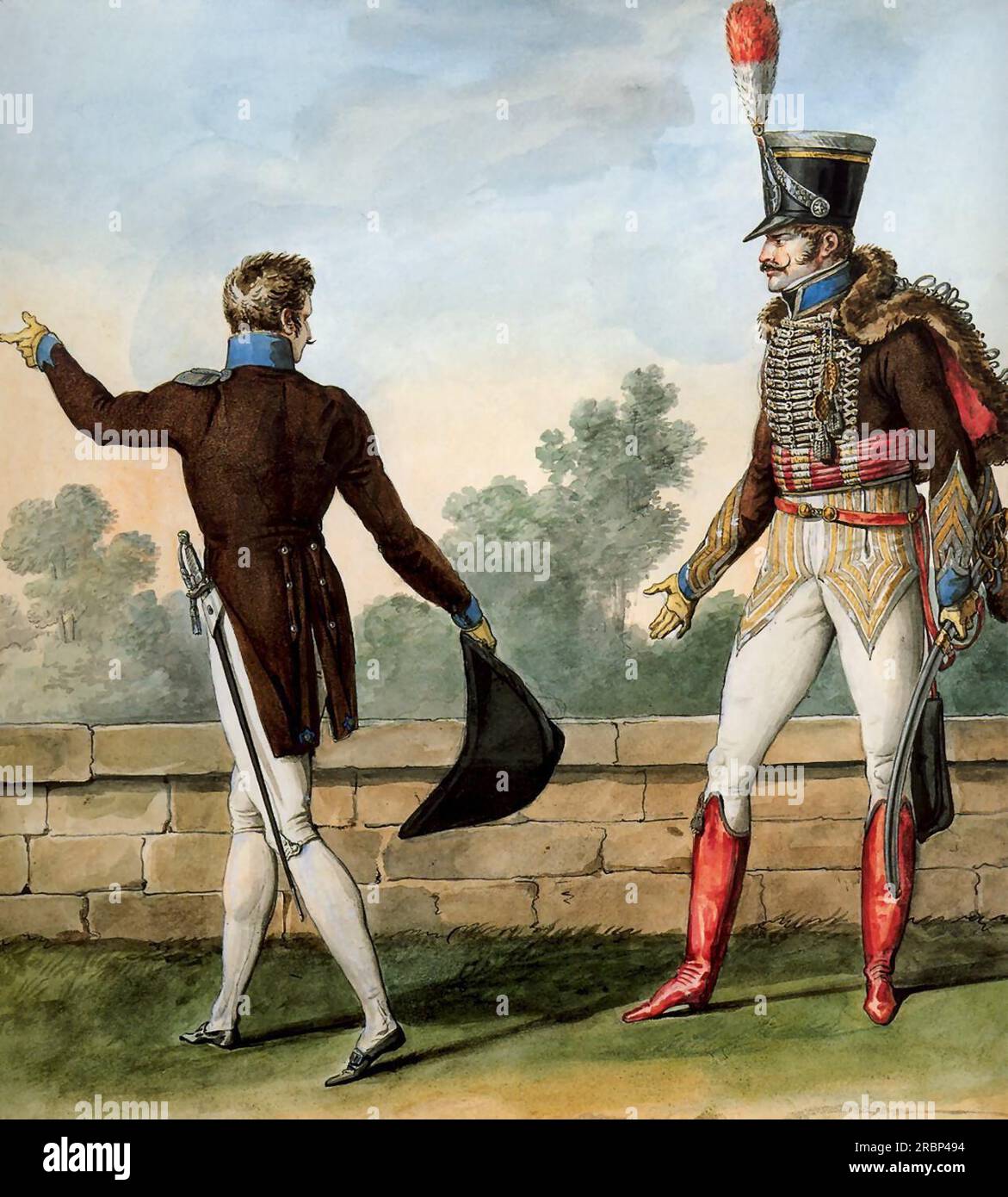 Part of a Series Chronicling the Uniforms of Napoleon's Grande Armée ...