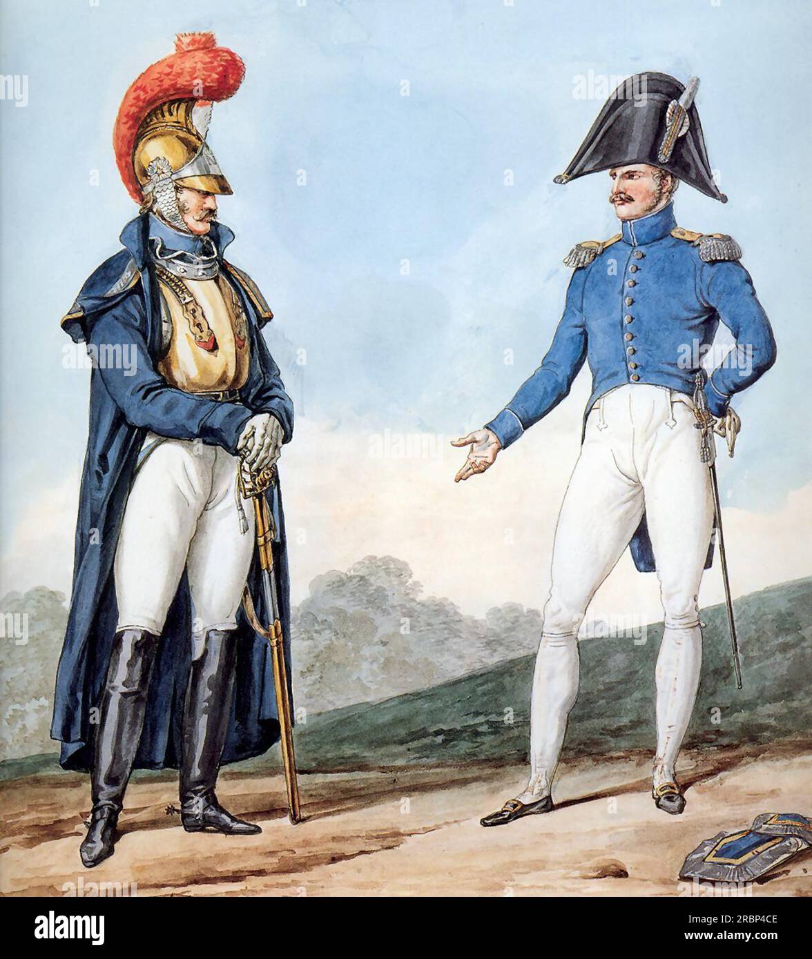 2nd Regiment of Carabiniers. Part of a Series Chronicling the Uniforms ...