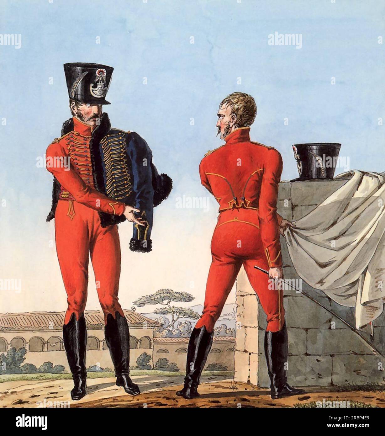 Part of a Series Chronicling the Uniforms of Napoleon's Grande Armée ...