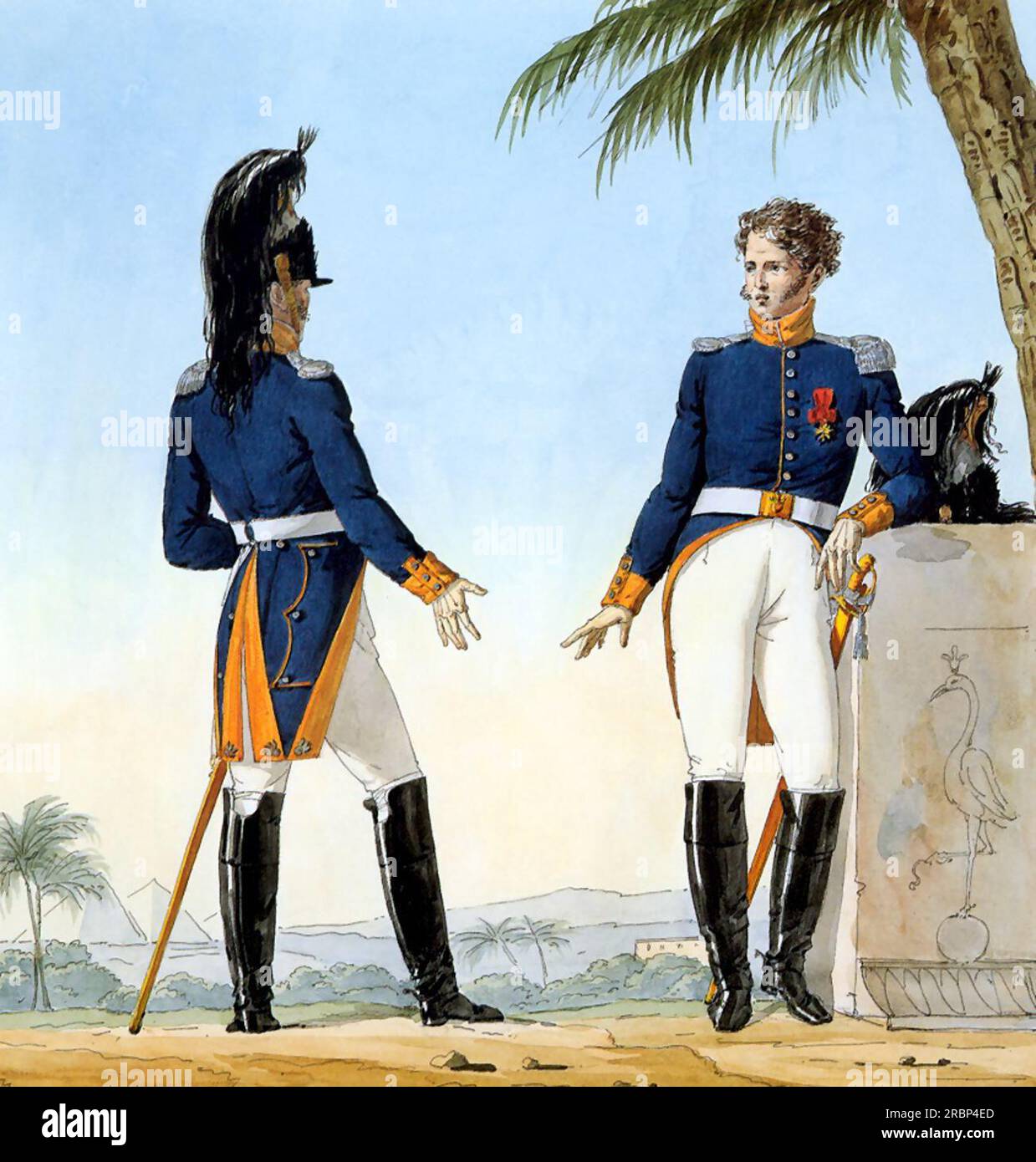 Part of a Series Chronicling the Uniforms of Napoleon's Grande Armée ...