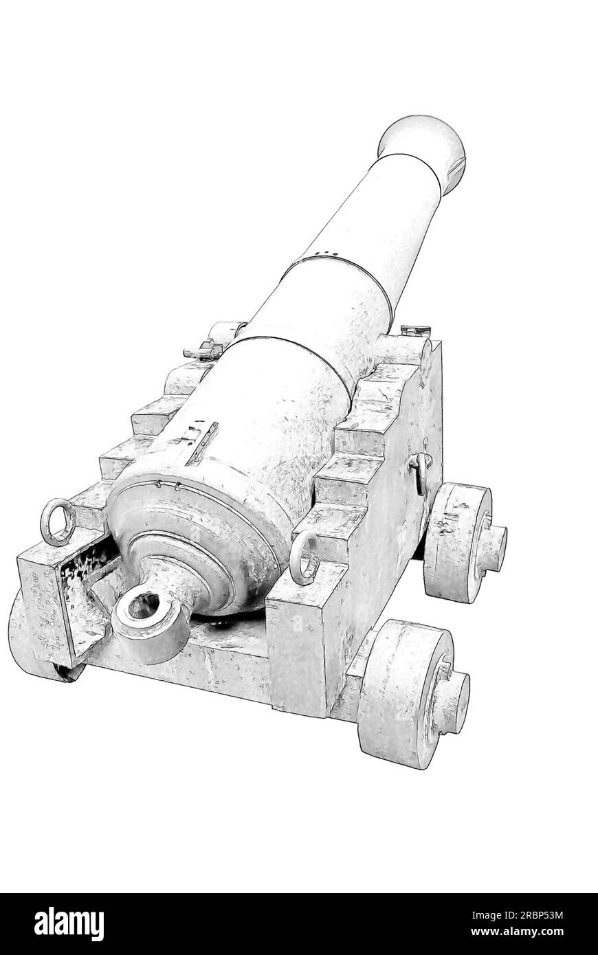 Crimean war gun Black and White Stock Photos & Images - Alamy