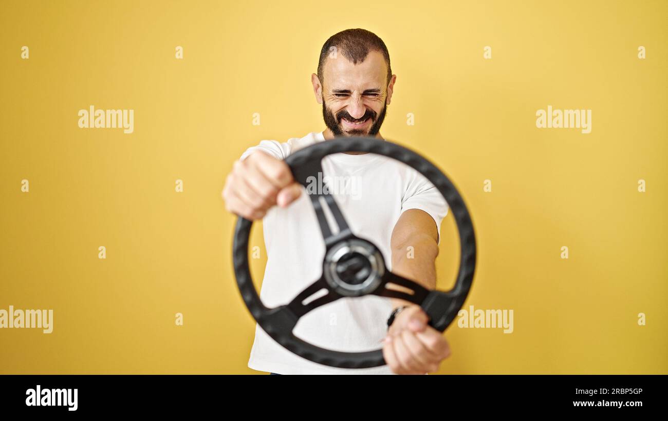 Car steering wheel cutout hi-res stock photography and images - Alamy