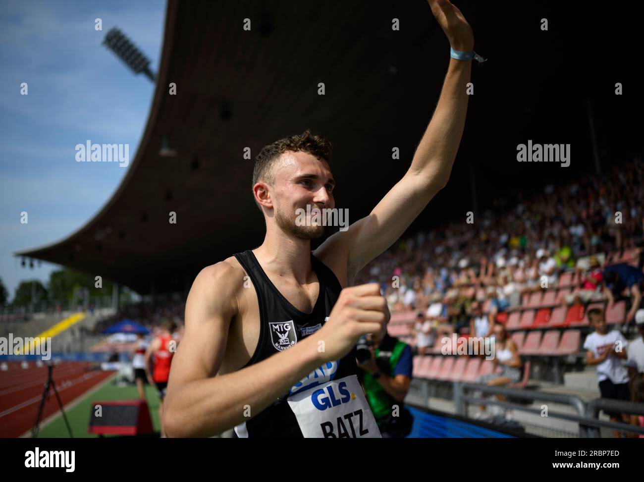 Kassel, Deutschland. 09th July, 2023. Winner Simon BATZ (MTG Mannheim ...