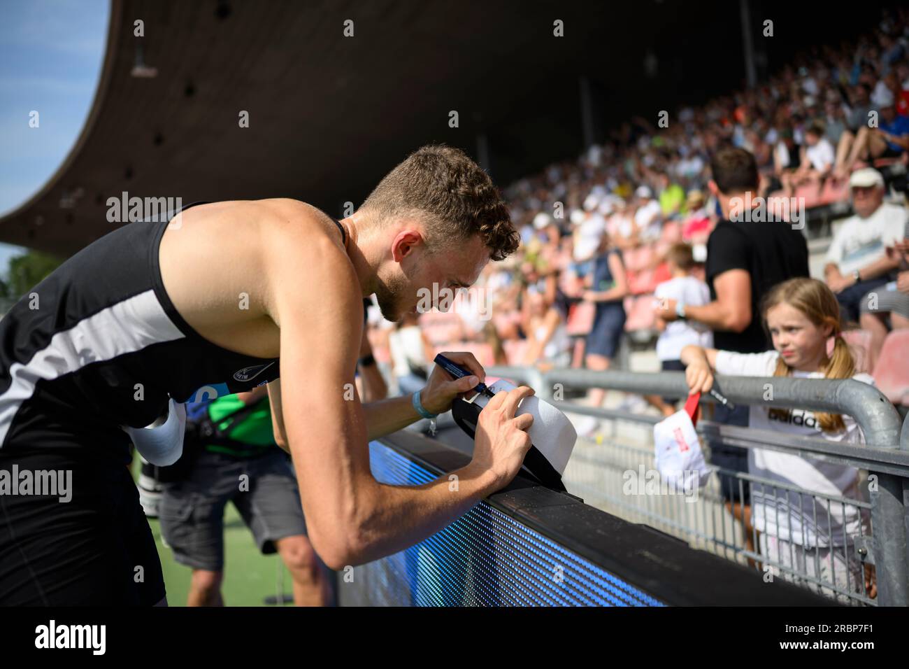 Kassel, Deutschland. 09th July, 2023. Winner Simon BATZ (MTG Mannheim ...