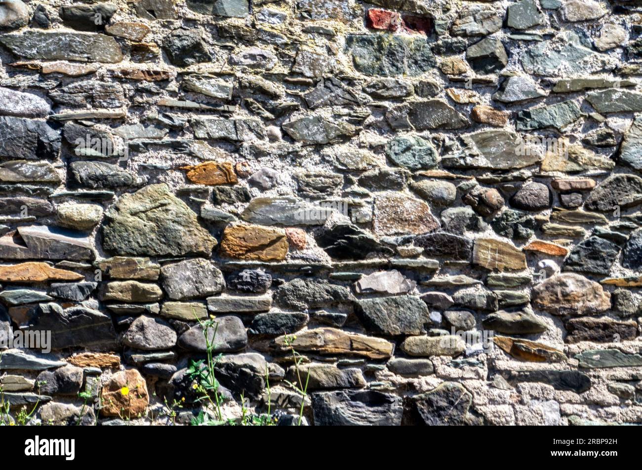 stone build wall Stock Photo - Alamy