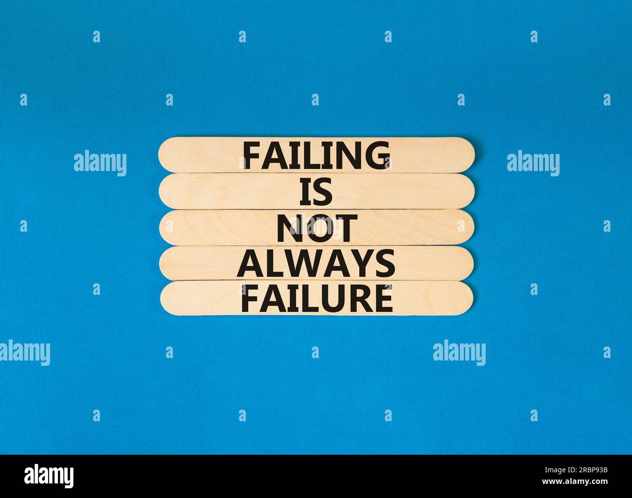 Failure or failing symbol. Concept words Failing is not always failure ...