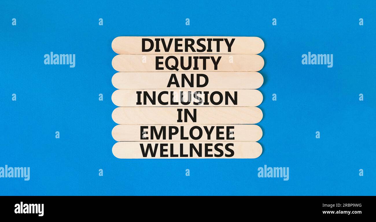Diversity equity inclusion symbol. Concept words Diversity Equity and ...