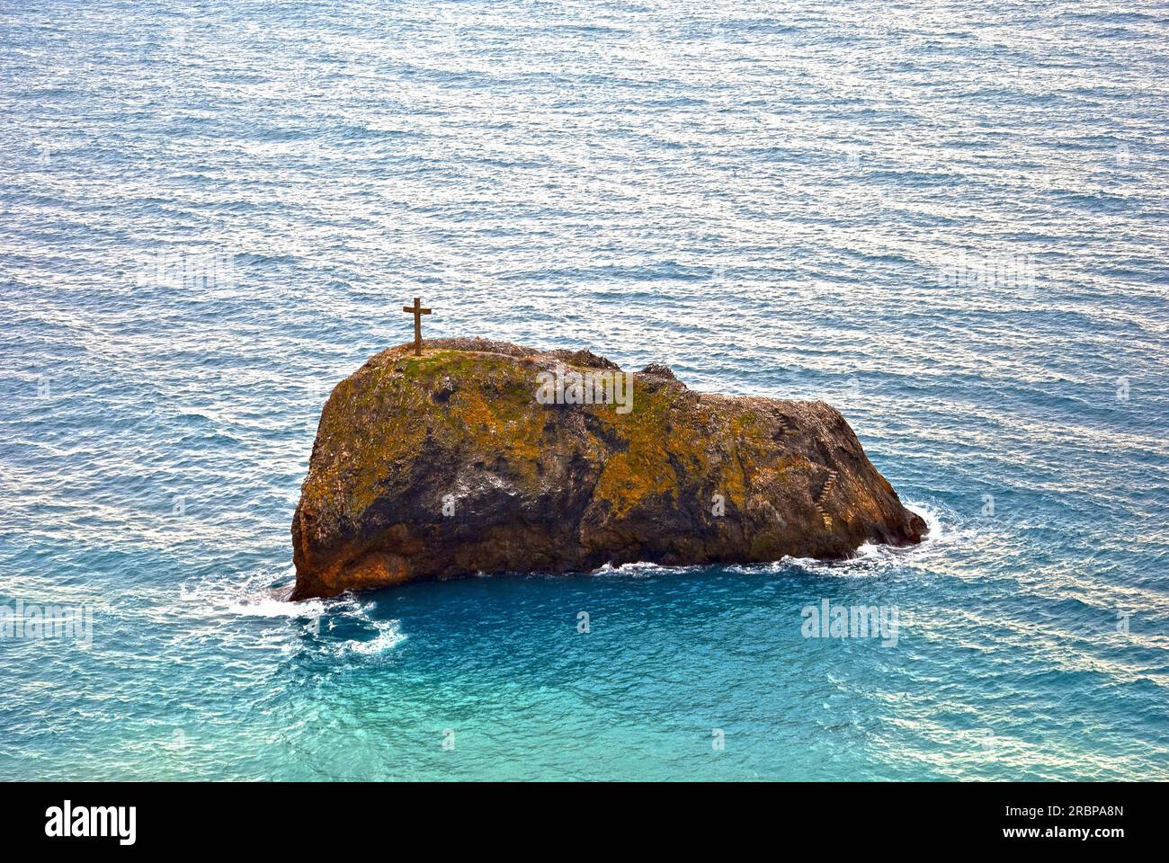 Georges rock, cape Fiolent, Crimea, Ukraine Stock Photo - Alamy