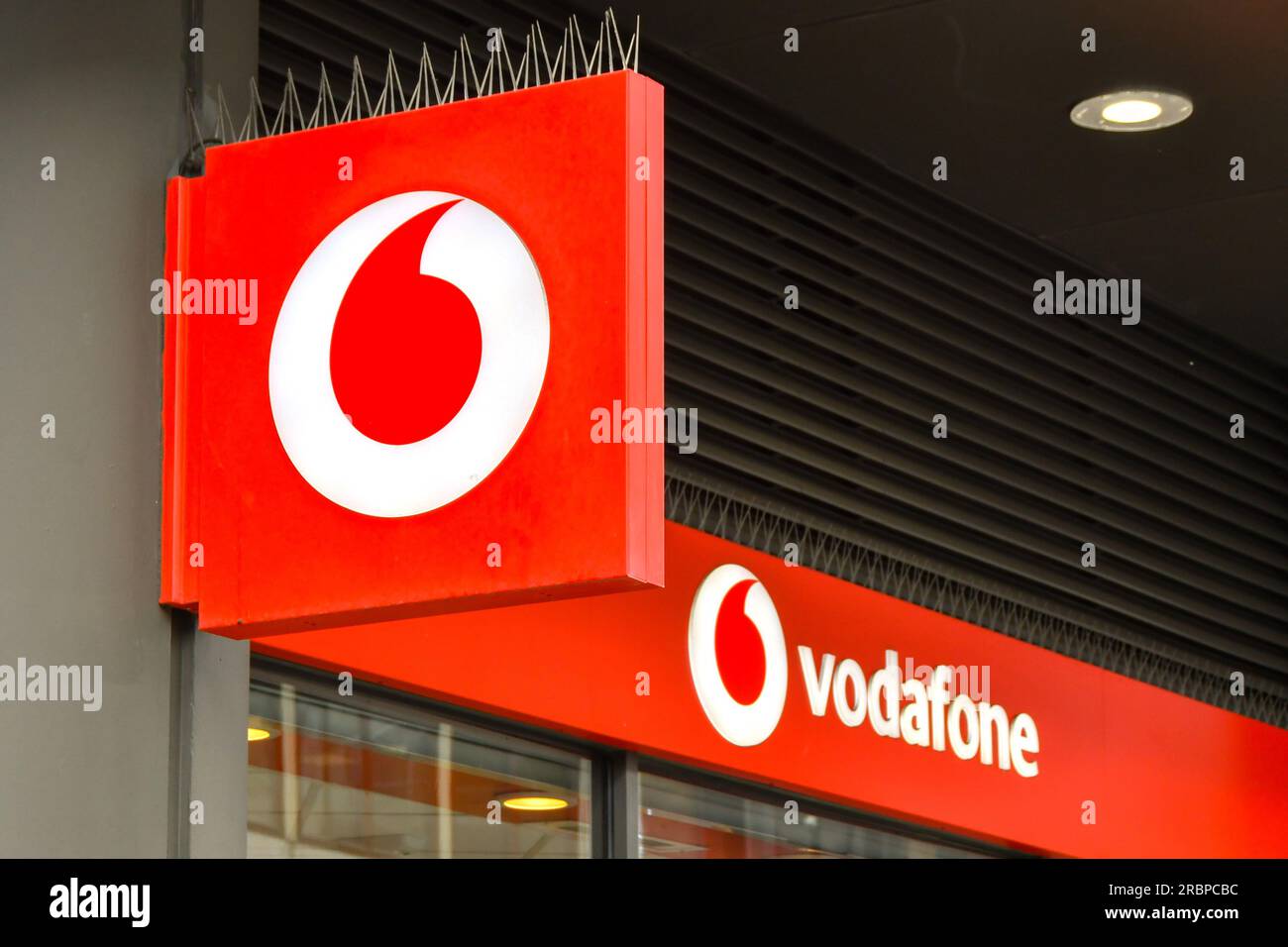London, England, UK - 28 June 2023: Sign above the entrance to the ...