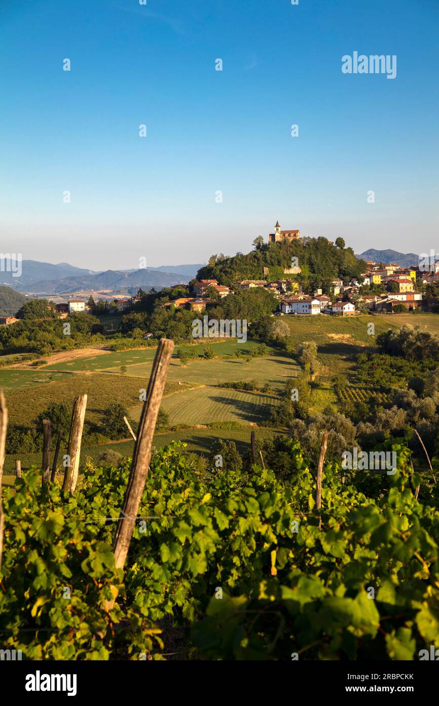 On the Fausto Coppi's roads, Tortona area, White road called "Strada ...