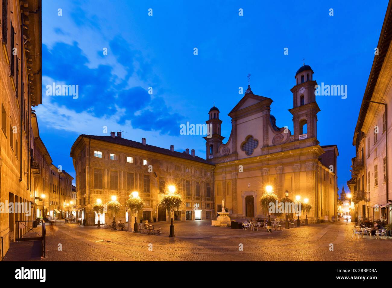 Parish of Sant'Andrea in Collegiata, Novi Ligure, Piedmont, Italy Stock ...