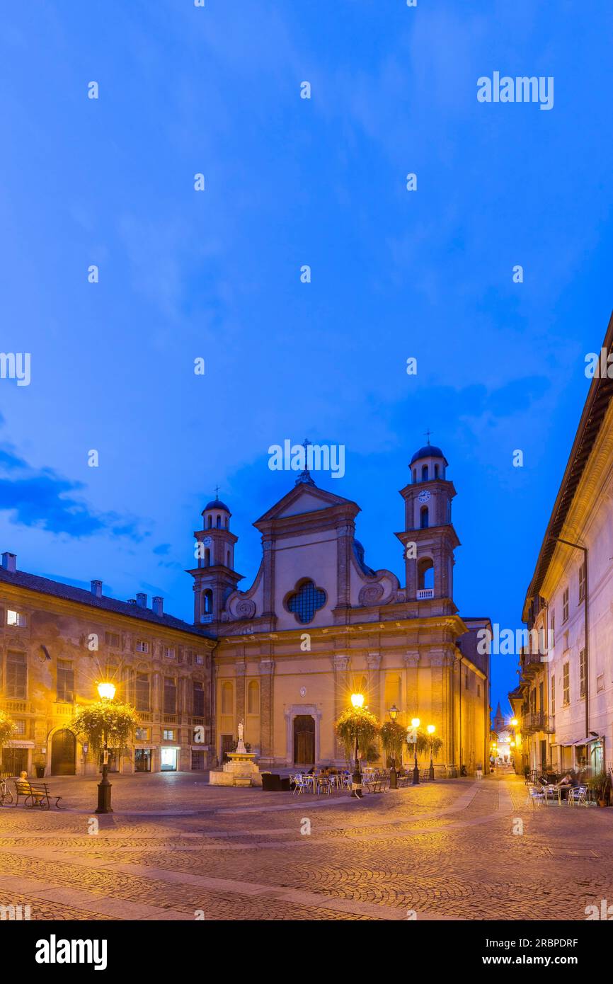 Parish of Sant'Andrea in Collegiata, Novi Ligure, Piedmont, Italy Stock ...