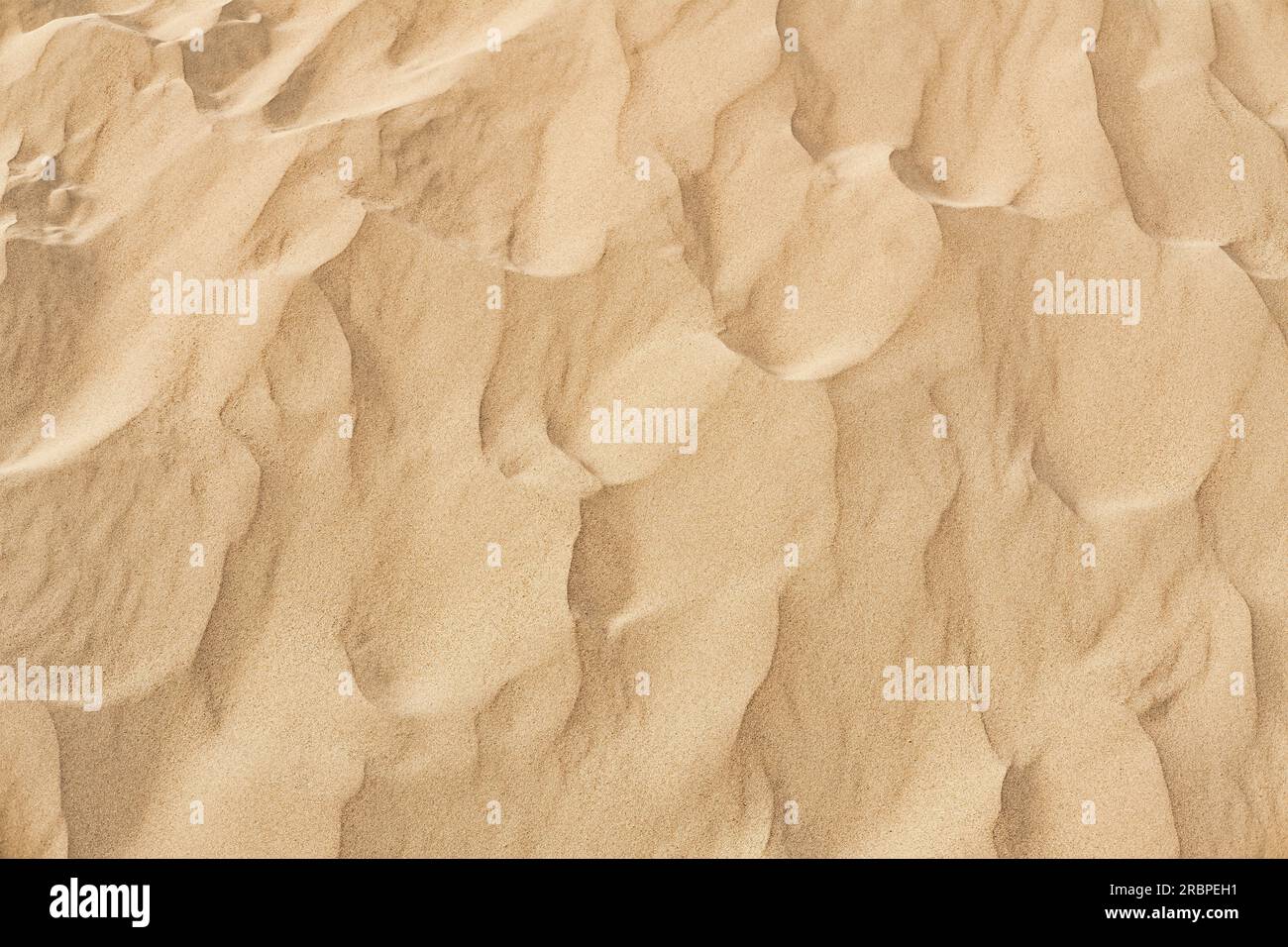 Natural sand texture. Yellow sand on the beach. Wavy sand background ...