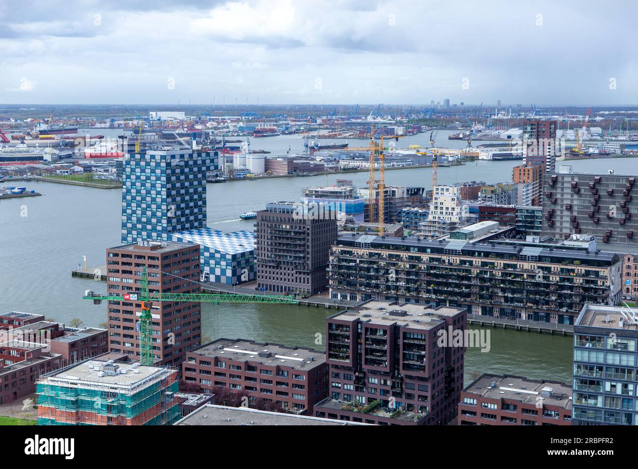 View rotterdam from tower hi-res stock photography and images - Alamy