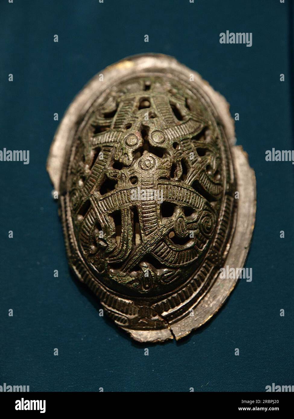 Jelling style brooch hi-res stock photography and images - Alamy