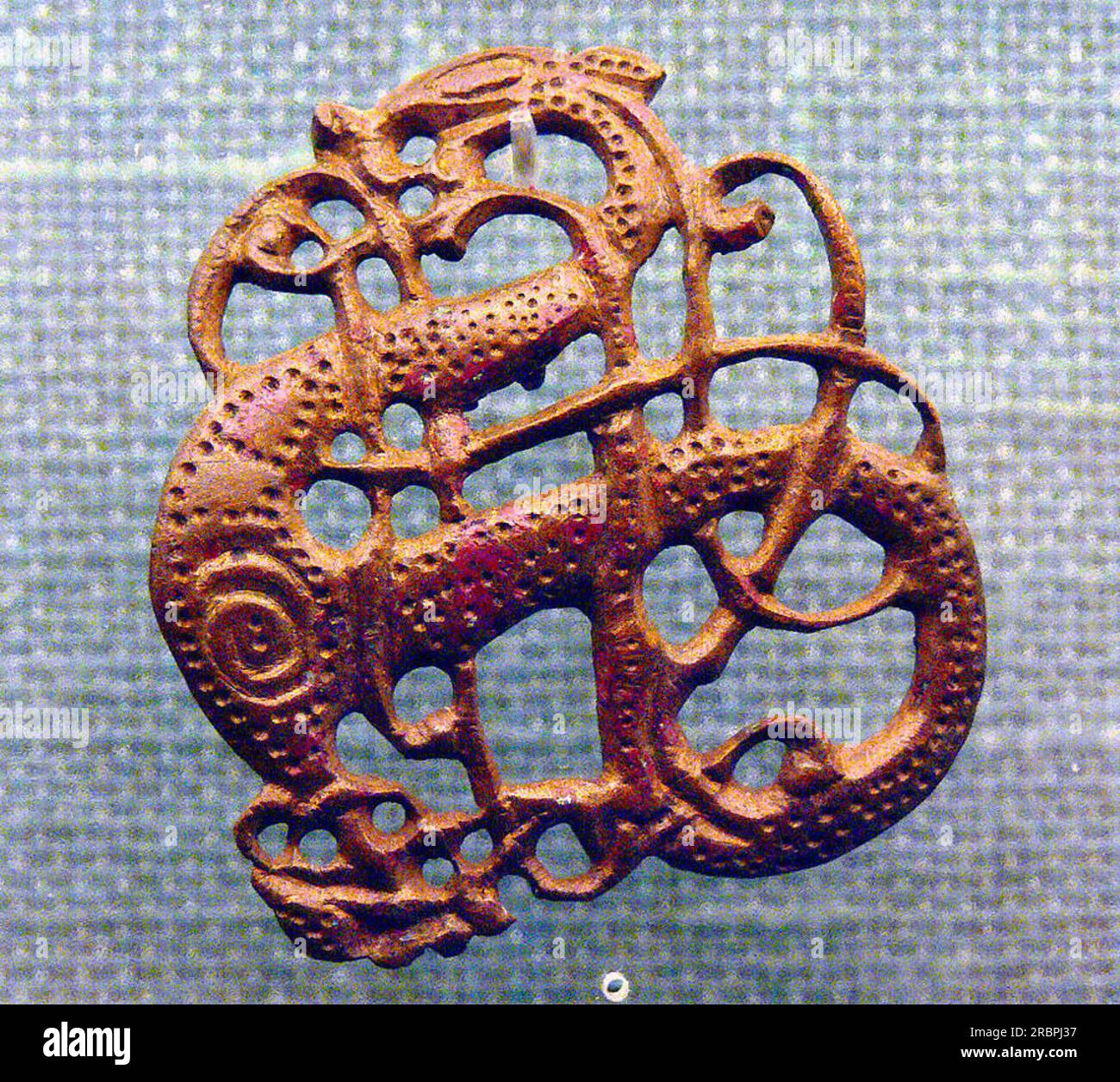 Brooch in the Urnes Style 1100 by Viking art Stock Photo - Alamy